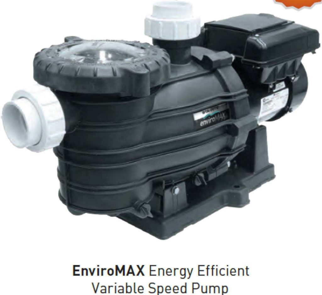 Enviromax Ultra Energy Efficient Variable Speed Pump Pool Aide Pool